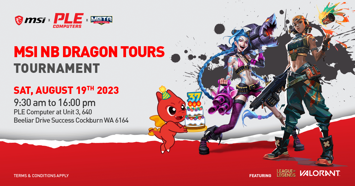 MSI x PLE Dragon Tour Tournament | PLE Computers